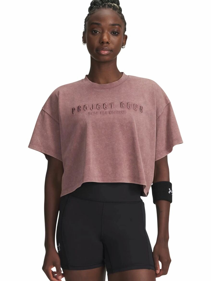 Футболка спортивная Under Armour Project Rock Statement Graphic Short Sleeve