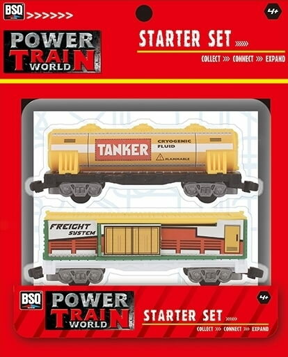 BSQ Железнодорожный транспорт Вагоны (2шт) 2023-1 с 3 лет