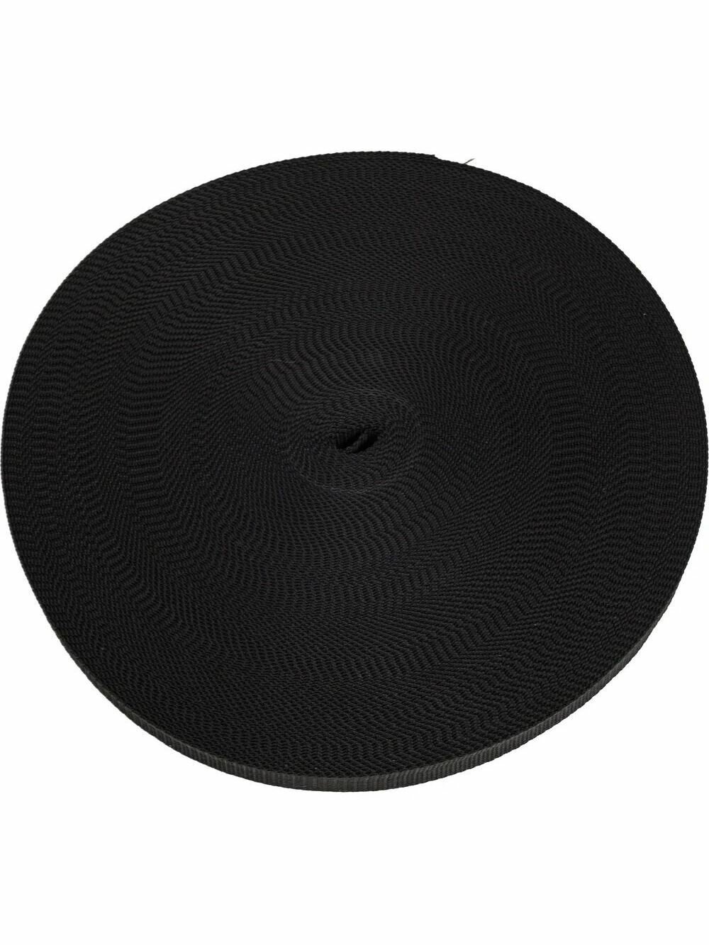 Монтажная лента текстильная КрепПак 20 мм, 50 м, черный 010.11001