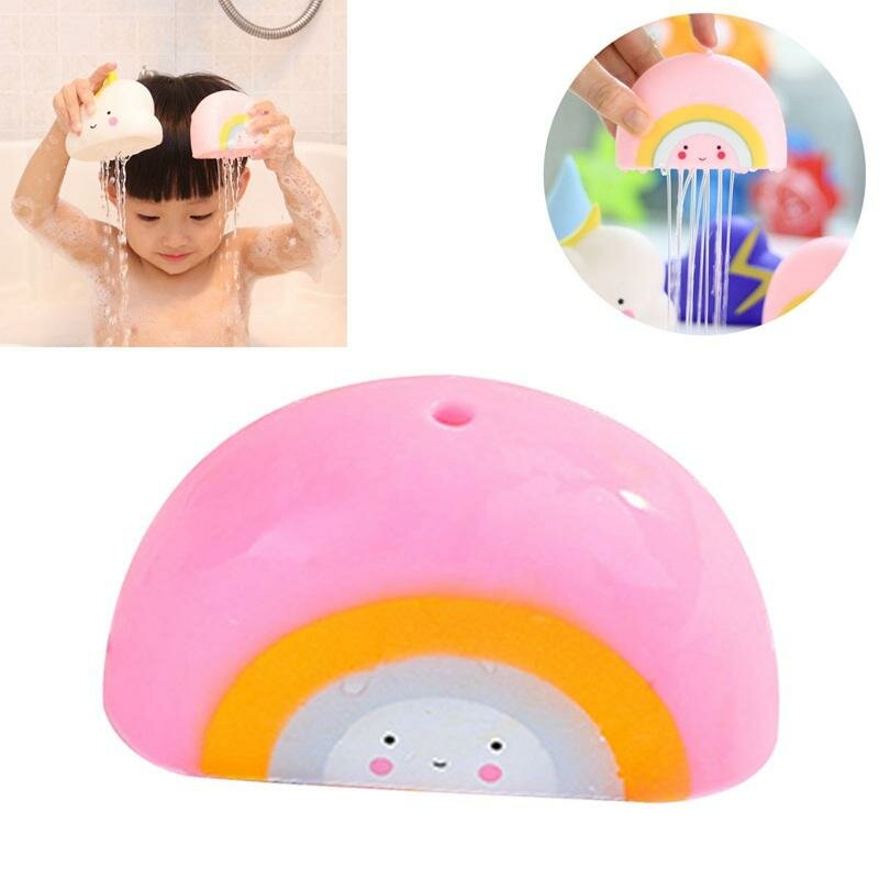1 шт. Детские игрушки для ванны, инструмент для распыления воды в ванной, радужный душ, плавающая игрушка для плавания