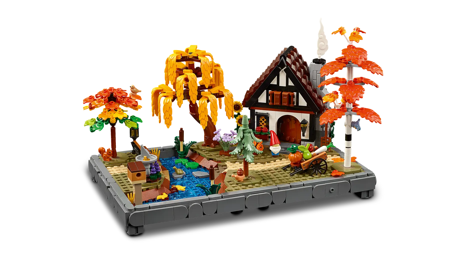 Конструктор LEGO Icons 11372 Коттеджный осенний сад, 1102 дет. — фото 1
