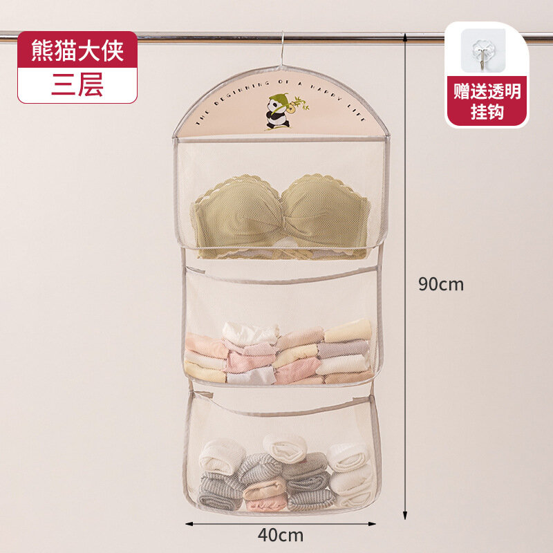 Органайзер для хранения нижнего белья и носков, подвесная сетка для общежития, подвесная сумка для нижнего белья, органайзер для двери дома