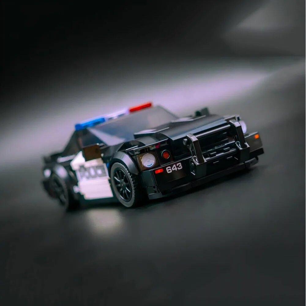 Конструктор MOC Saleen S281 (Barricade) полицейская машина, Размер: QR code