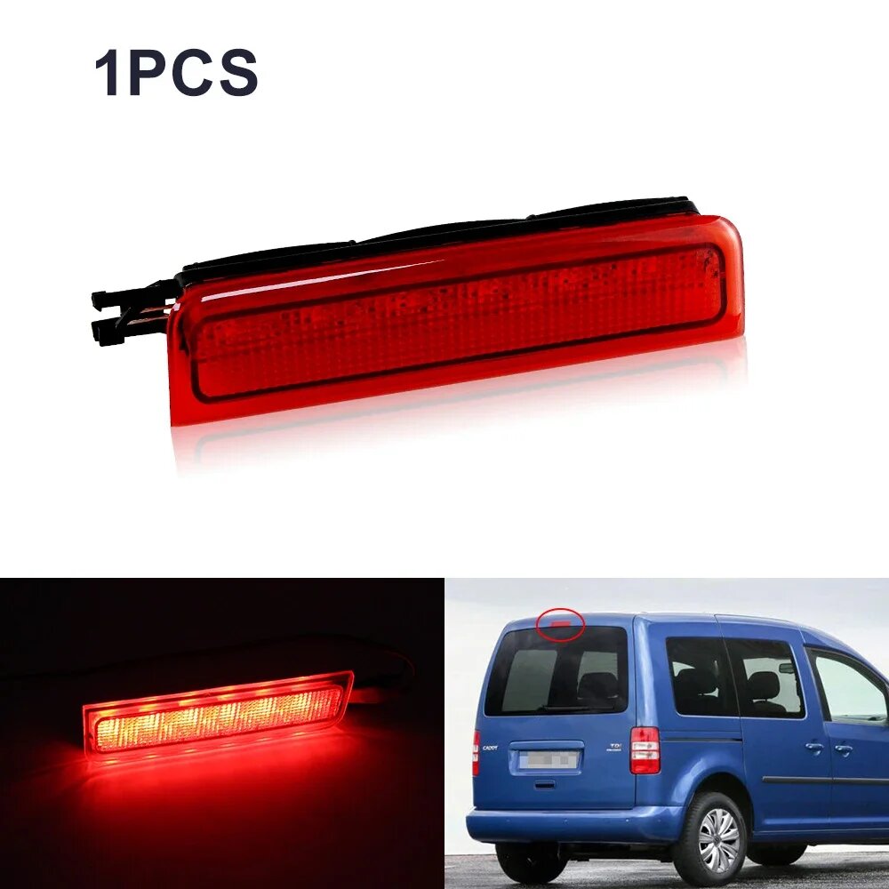 3-ий стоп-сигнал Red Lens для VW Caddy III 2004-2015