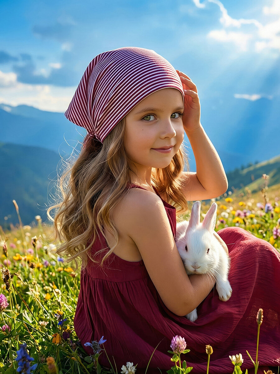 Косынка для девочек