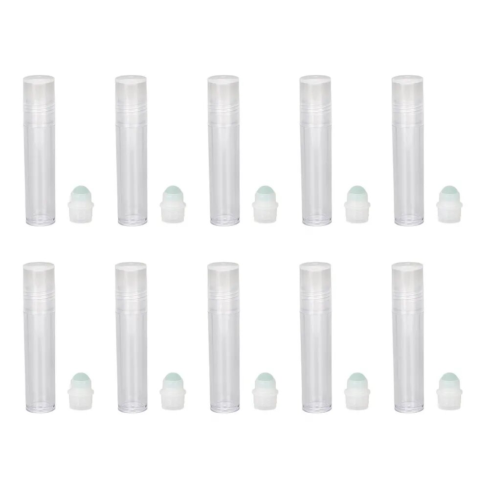 10ML роллер-пластиковые флаконы для духов, 10 шт