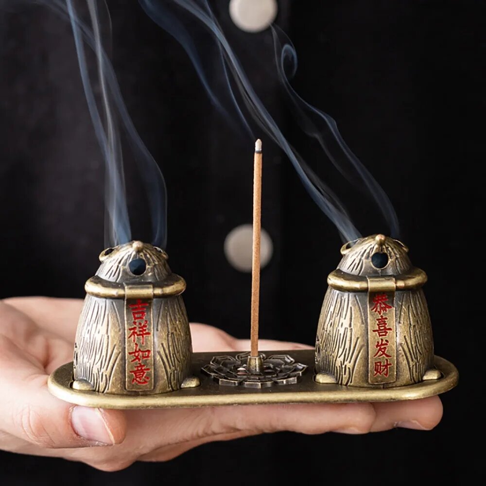 Курильница из цинкового сплава в китайском стиле