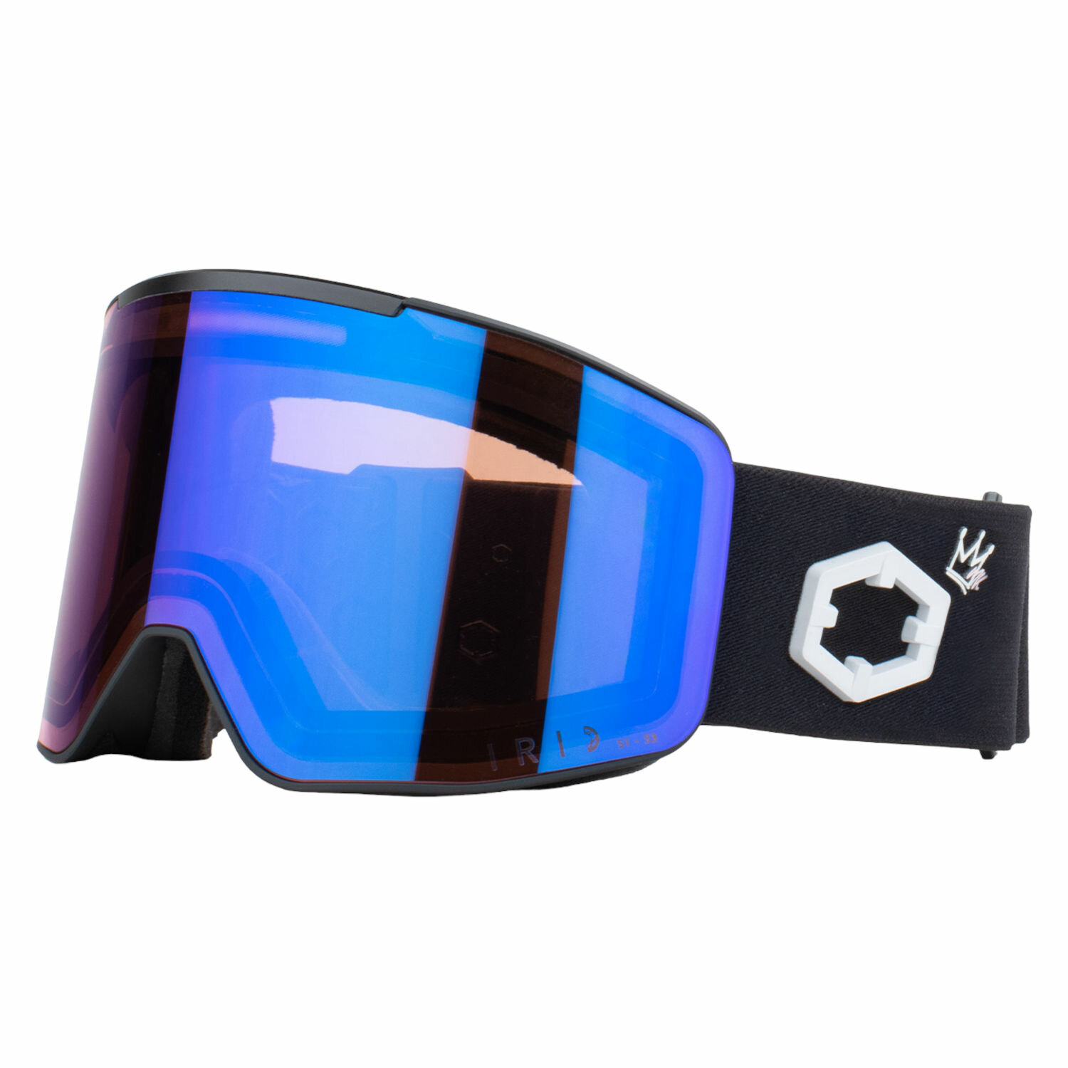 Маска горнолыжная Out Of Electra 3 MK Crown Black/Irid Blue S1-S3