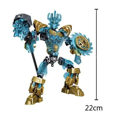 2019 KSZ 613 1 Совместимый логотип BIONICLE 71312 Биохимический воин BIONICLE eKIMU MSDK Maker Строительный блок Игрушка BRINKOS Блок чушков (красочный)