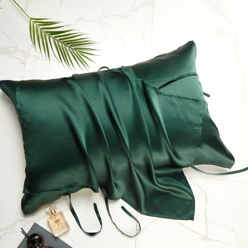 6A Шелк тутового дерева 30 мамме Чистый шелк Одиночная подушка Полотенце Красота Пара Одиночное полотенце Головной платок Анти-клещи Шелк Лето