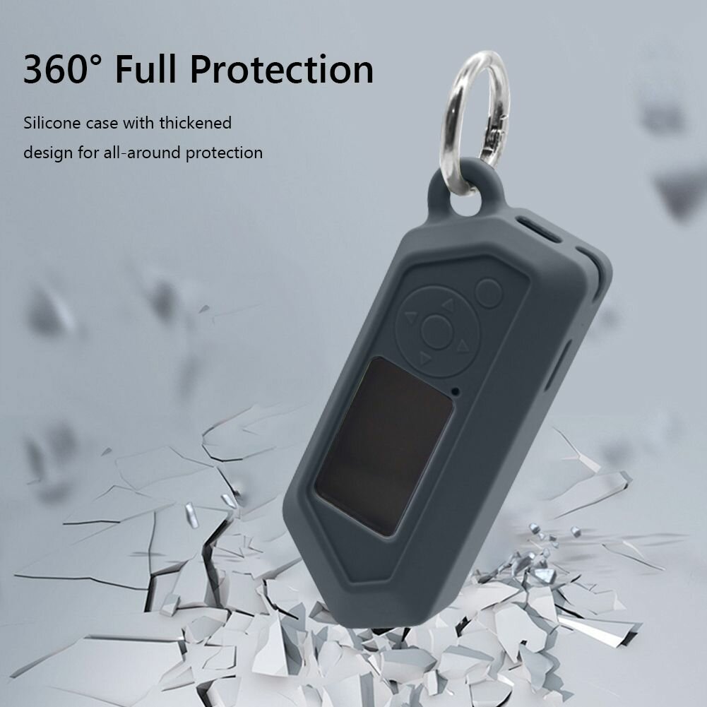 Силиконовый чехол с защитой от царапин и карабином для Flipper Zero