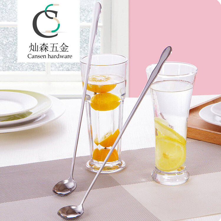 Бар коктейль длинная ложка для смешивания барная ложка из нержавеющей стали посуда тыквы ложка кофе смешивания ложка