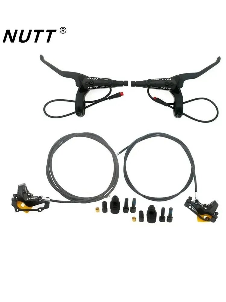 NUTT Y-5 Электрический тормоз самоката Гидравлический дисковый масляный тормоз с ротором 160 мм для 5D Zero 10X 11X KUGOO G1 VEDETT 10+ 9+ 9 ICEQ 5