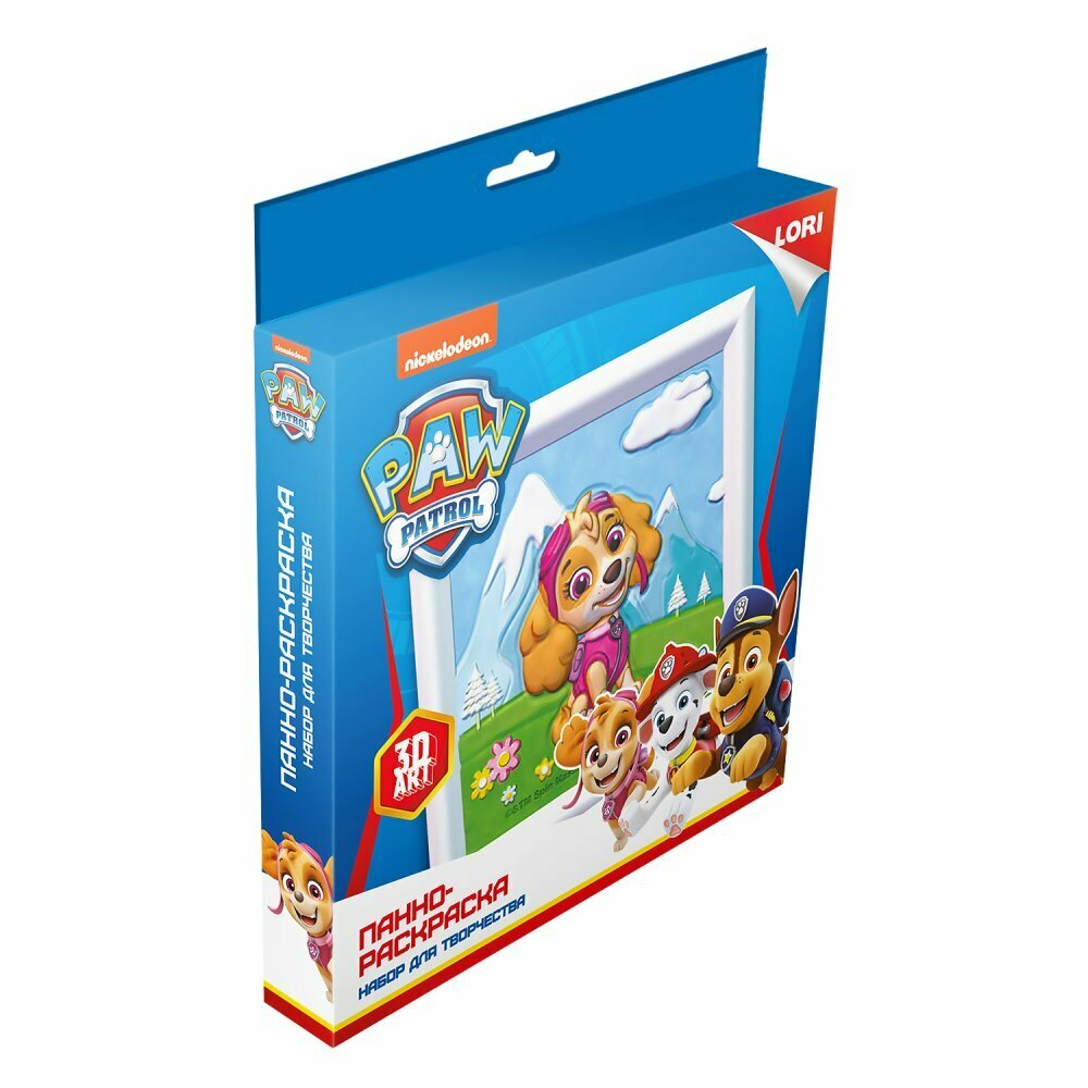 LORI 3D Панно-раскраска Скай Щенячий патруль Ипс-003 с 5 лет