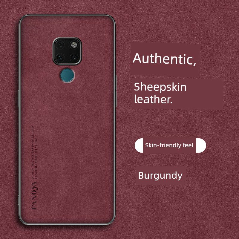 Чехол для телефона Huawei Mate20, защитный чехол для Mate20 Pro, новый чехол из кожи ягненка для Mate20X, полностью