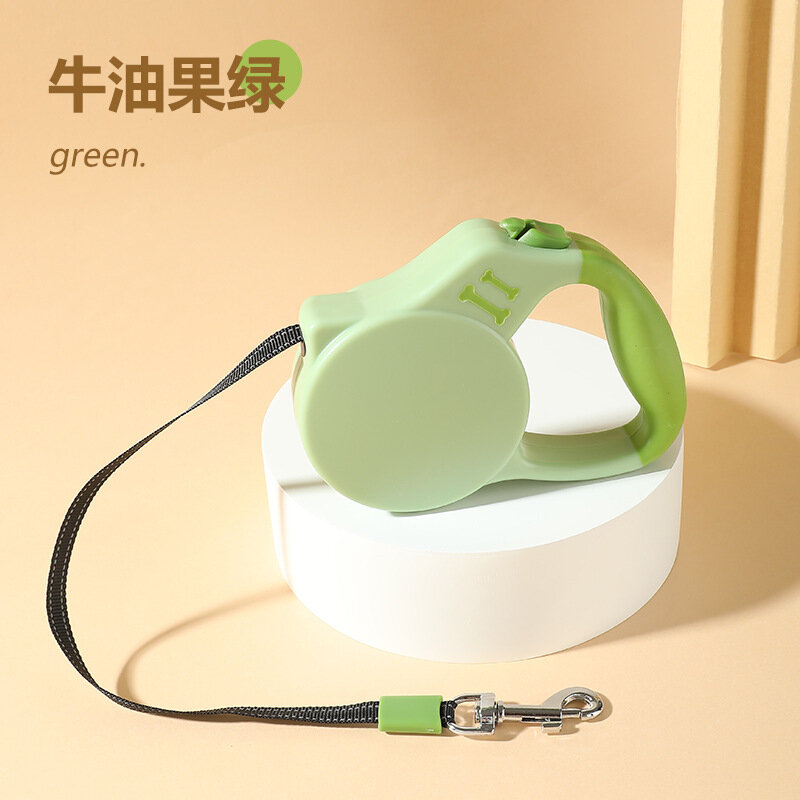 Поводок для собак, светоотражающий, автоматический, выдвижной для Тедди, Корги, маленьких и средних собак, прогулочная веревка, аксессуары для собак