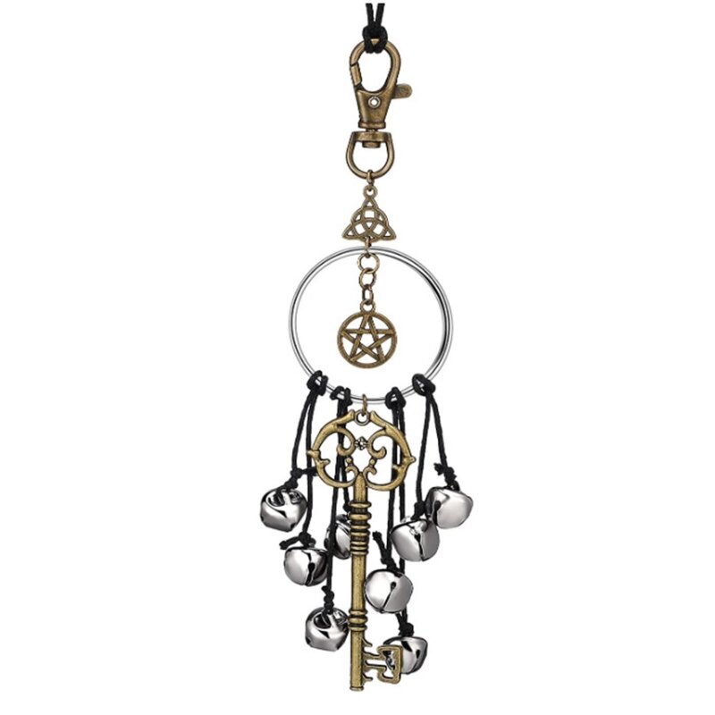 Ведьмин Колокольчик Дверной Ведьмин Колокольчик Поставляет Антикварные Волшебные Ключи Для Украшения Дома Ведьмы