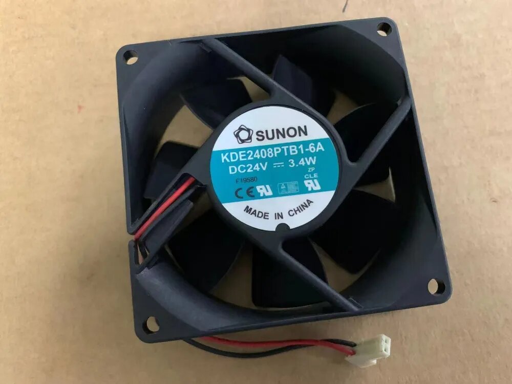 Sunon KDE2408PTB1-6A DC24V 3.4W 8025 8 см Инверторный вентилятор охлаждения 2 дюйма -