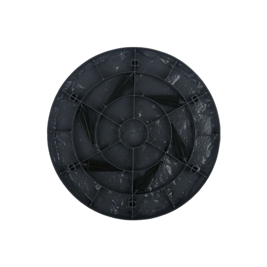 Садовая плитка для дорожек с эффектом натурального камня, Черный голубой - Круглый