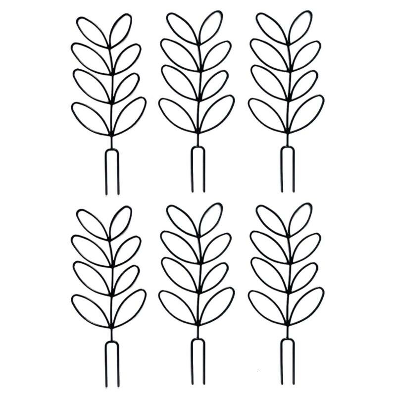 Решетка для растений, 6 шт, Черный 3