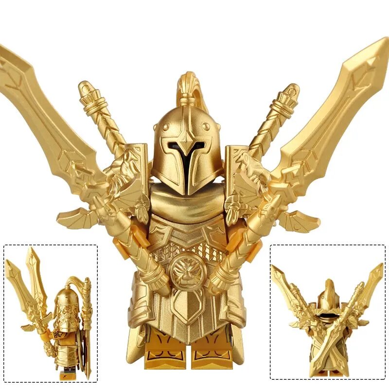 Набор минифигурки Мир Варкрафта ( World of Warcraft)/ Rifleman, Arthas, Varian, совместимы с конструкторами (4.5см, пакет)/DT8904