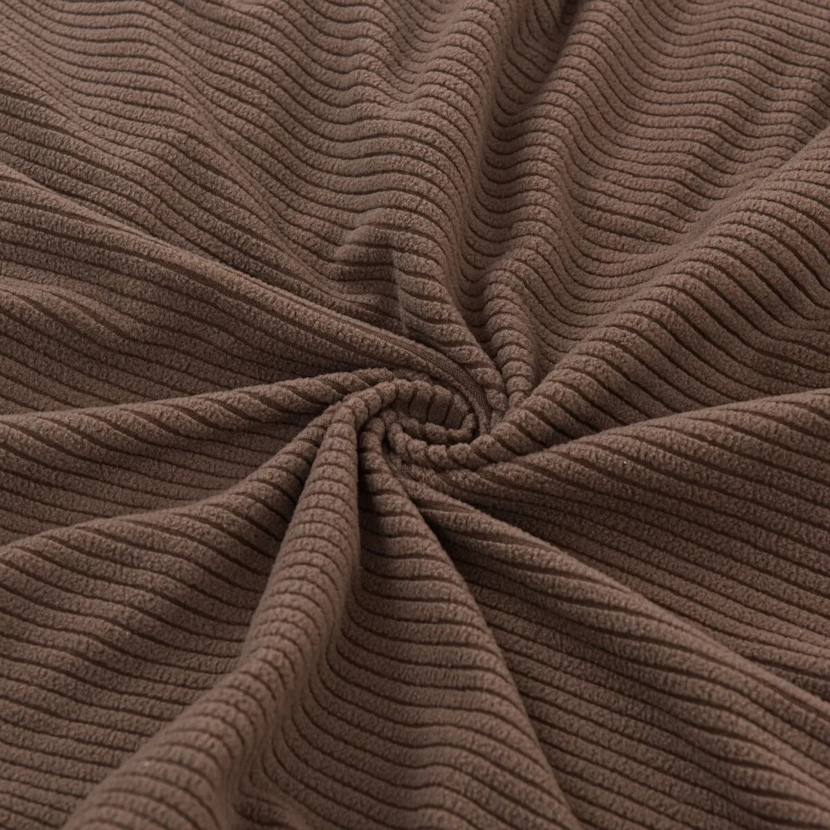 Коричневый эластичный чехол на диван Jacquard, Color 04, 1pc S
