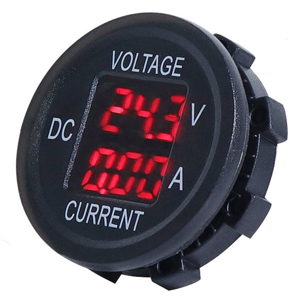 Цифровой вольтамперметр с ЖК-дисплеем, Черный