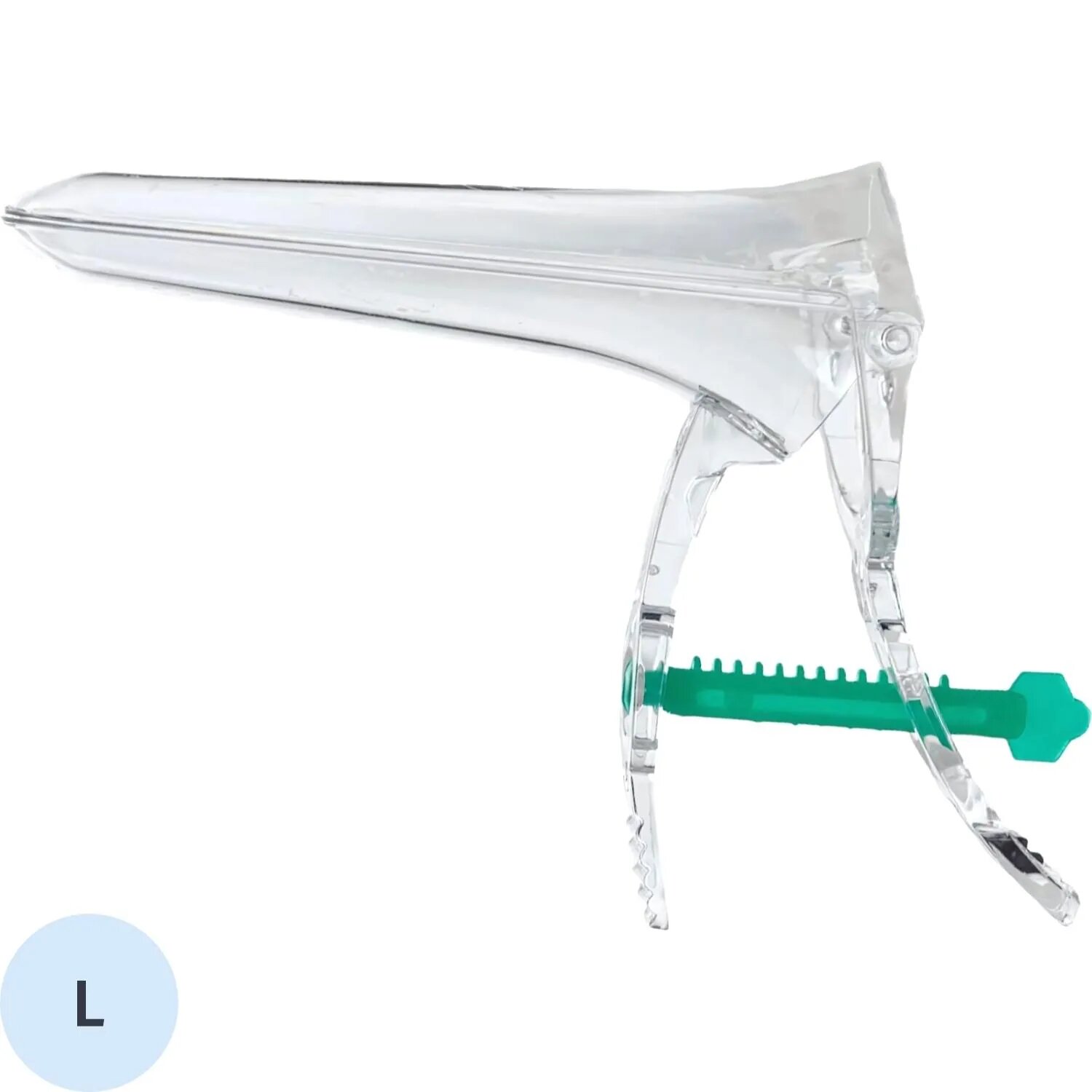 Зеркало гинекологическое стерил. однор. прозр.№3(L) пов. фикс-р 100шт/уп КПИ