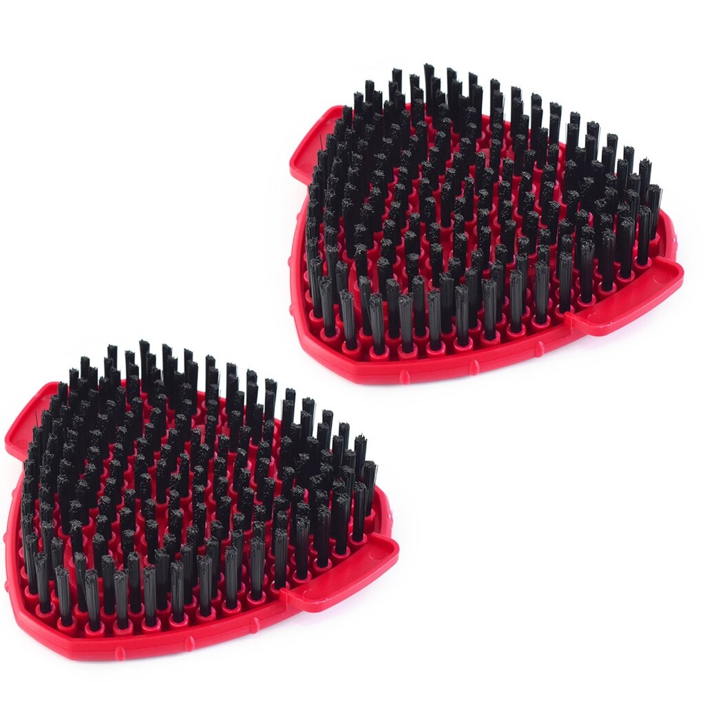 2 сменные насадки для швабры с треугольным дизайном, устойчивые к царапинам для твердых поверхностей