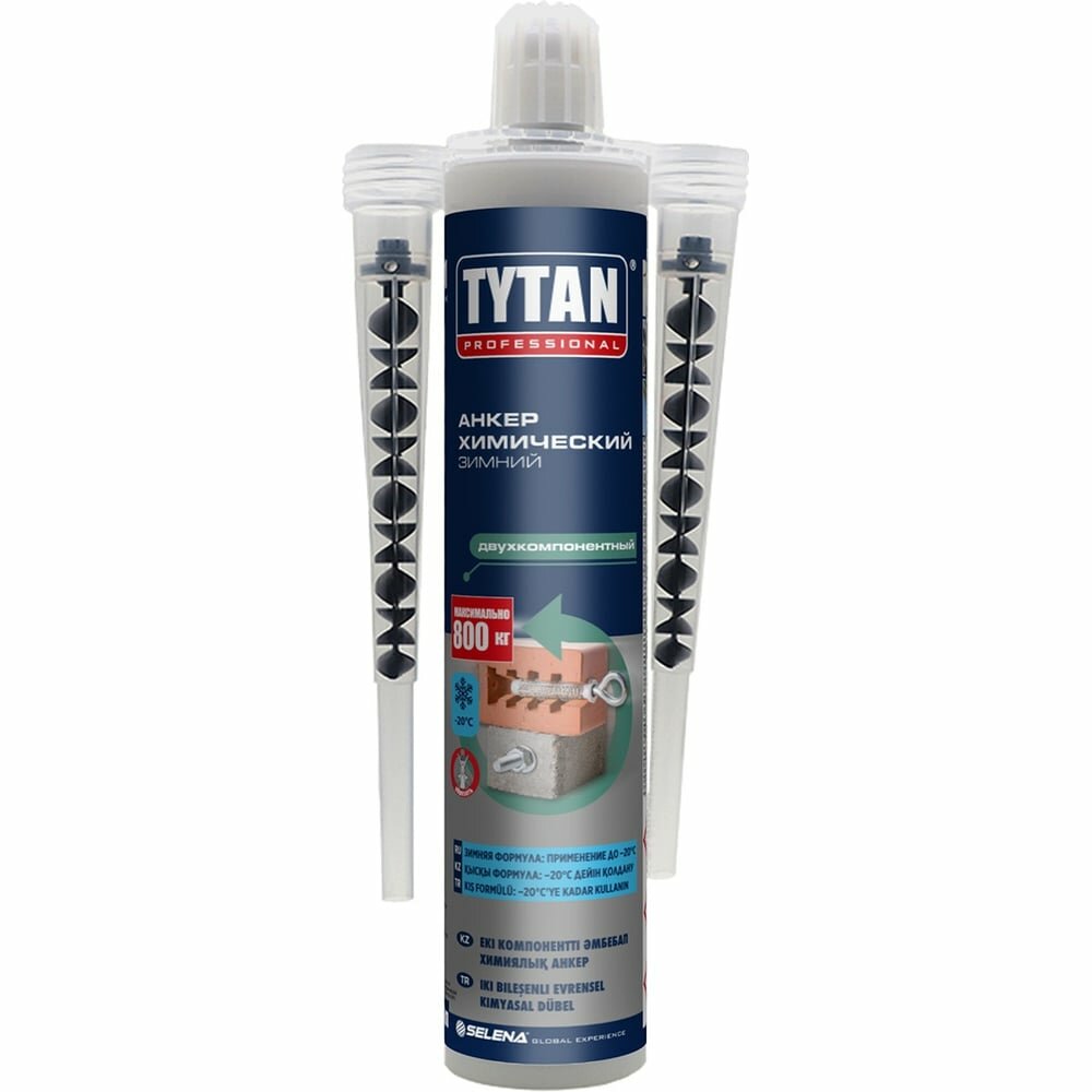 Зимний химический двухкомпонентный анкер TYTAN PROFESSIONAL Professional