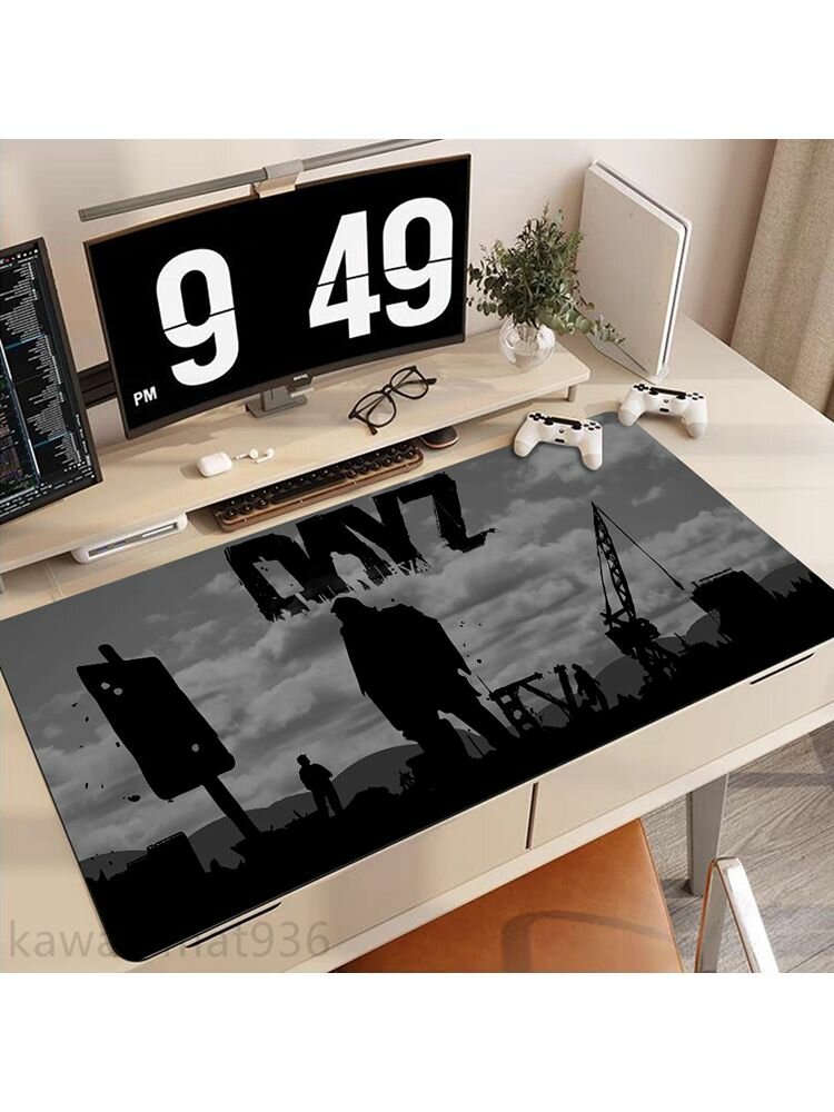 Крупномасштабный игровой коврик для рабочего стола DAYZ gaming, аксессуары для ноутбуков, размер 40x90xxl