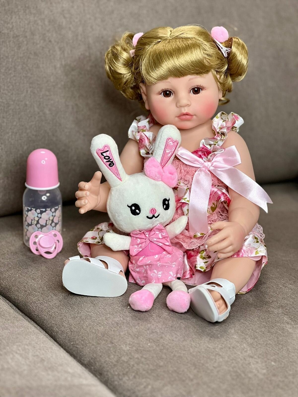 Кукла Реборн виниловая 48 см
