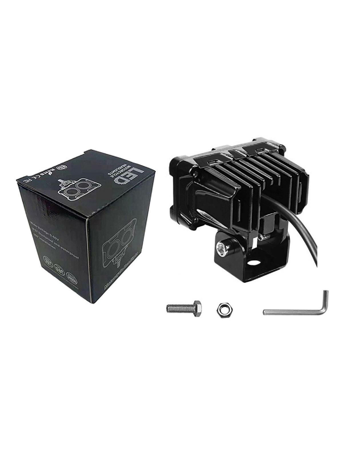 Мини-фара дальнего света мотоцикла, Универсальная Вспомогательная фара для скутеров