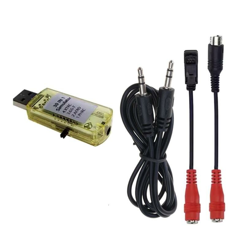 30 в 1 пульт дистанционного управления для фиксированных крыльев и FPV-дронов с USB-симуляцией