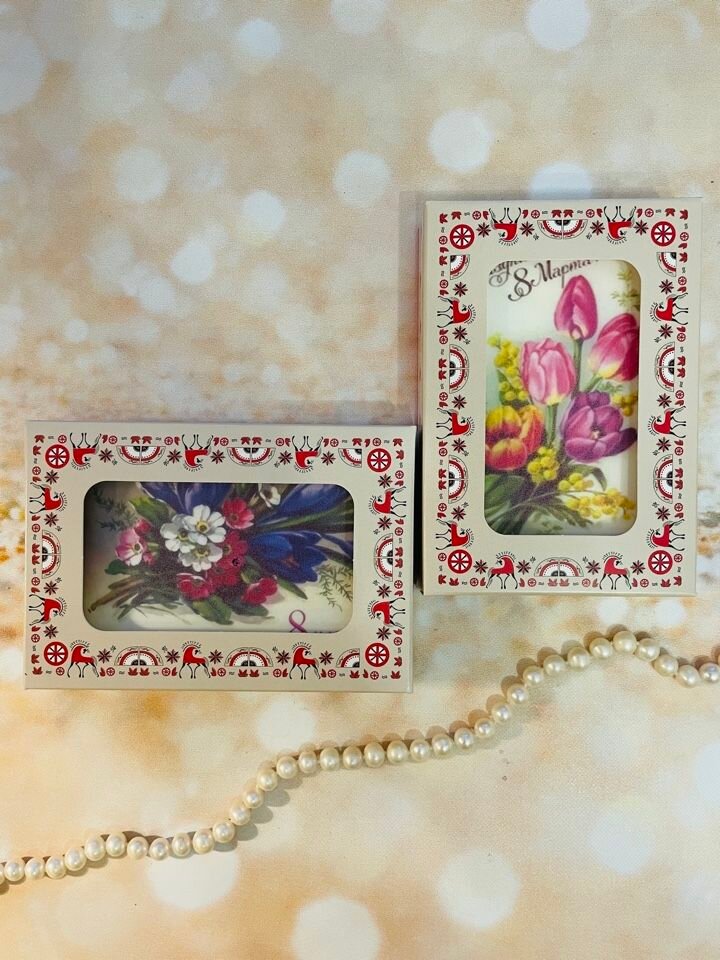 8 марта пряники подарочный набор женщине.