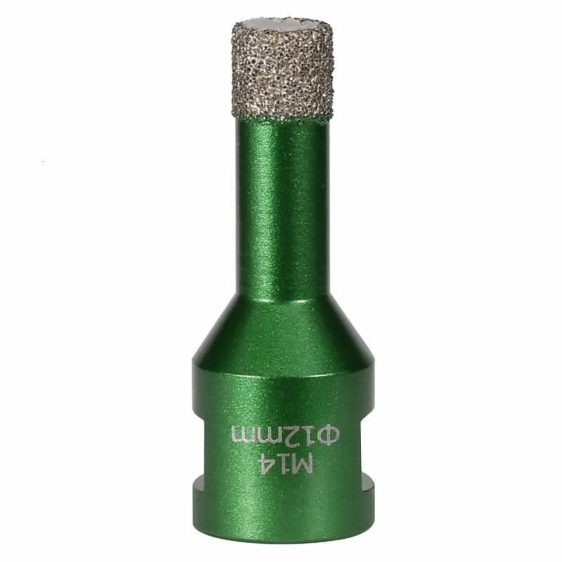 Сверло с резьбой для керамики, мрамора, стекла 6-50 мм, 12mm