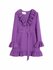 Платье Valentino Crepe Couture, размер 38 IT, фиолетовый