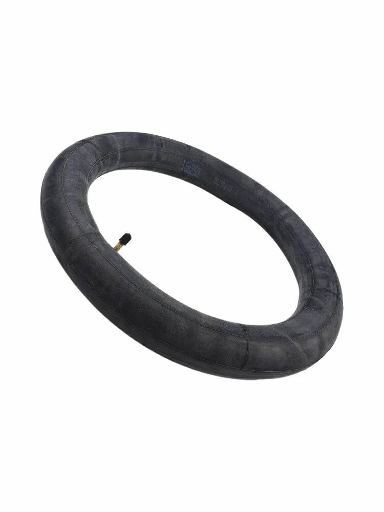 16-дюймовая внутренняя камера для электровелосипеда 16x2.50, бутиловая резина, изогнутый клапан, 16*2.5, утолщённая внутренняя камера, комплектующие