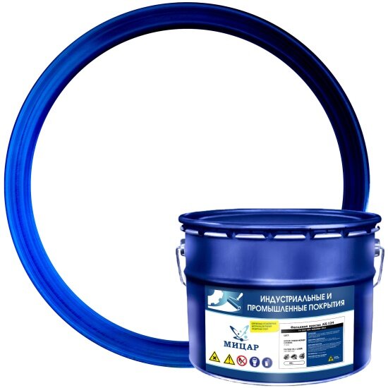 Фасадная краска Мицар ХВ-161, 10 кг, белый