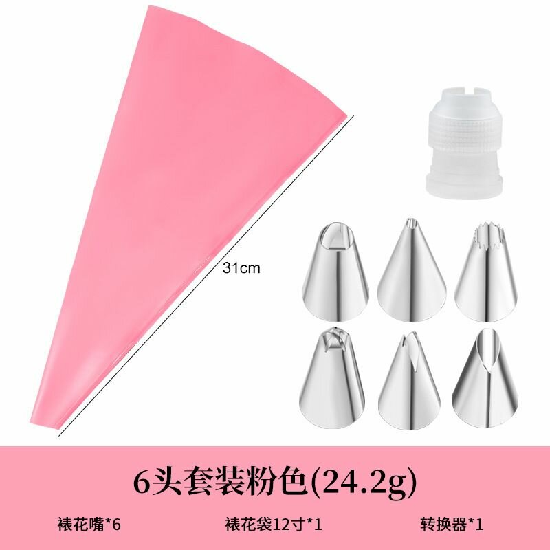 Шприц кондитерский, насадок: 6 шт