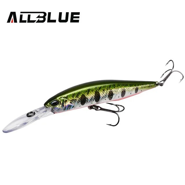 ALLBLUE Новая профессиональная рыболовная приманка JERKBAIT 100DR Color I