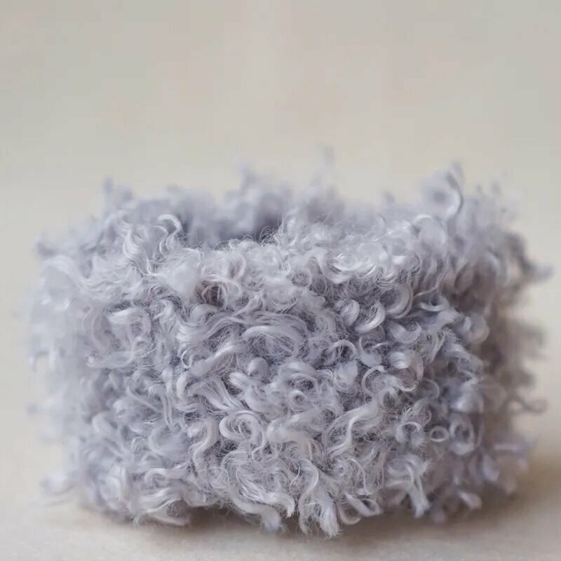 Мягкая пушистая кудрявая проволока синельная для рукоделия,15mm,1 метр