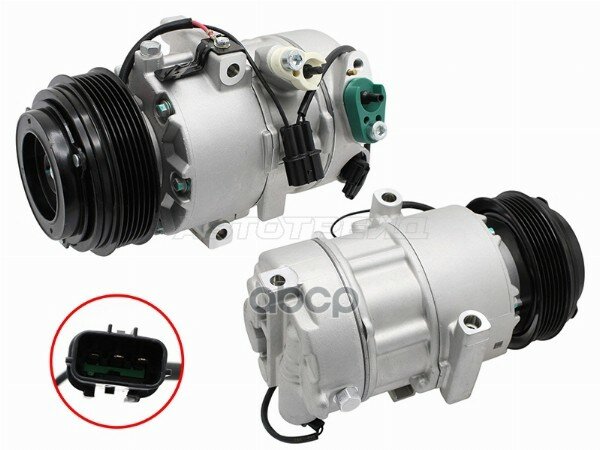 Компрессор кондиционера Hyundai Elantra 20- / Bayon 21- Sat арт. ST-245-0050