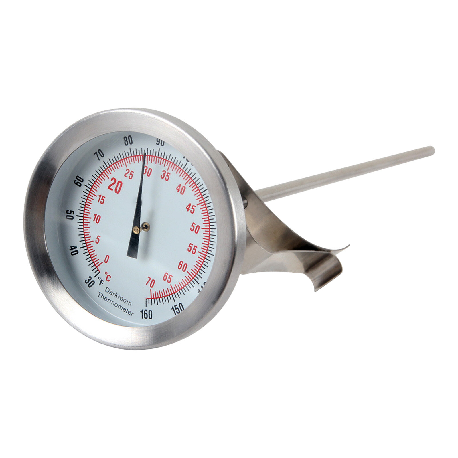 Лабораторные термометры с нержавеющими зондами и регулируемым зажимом