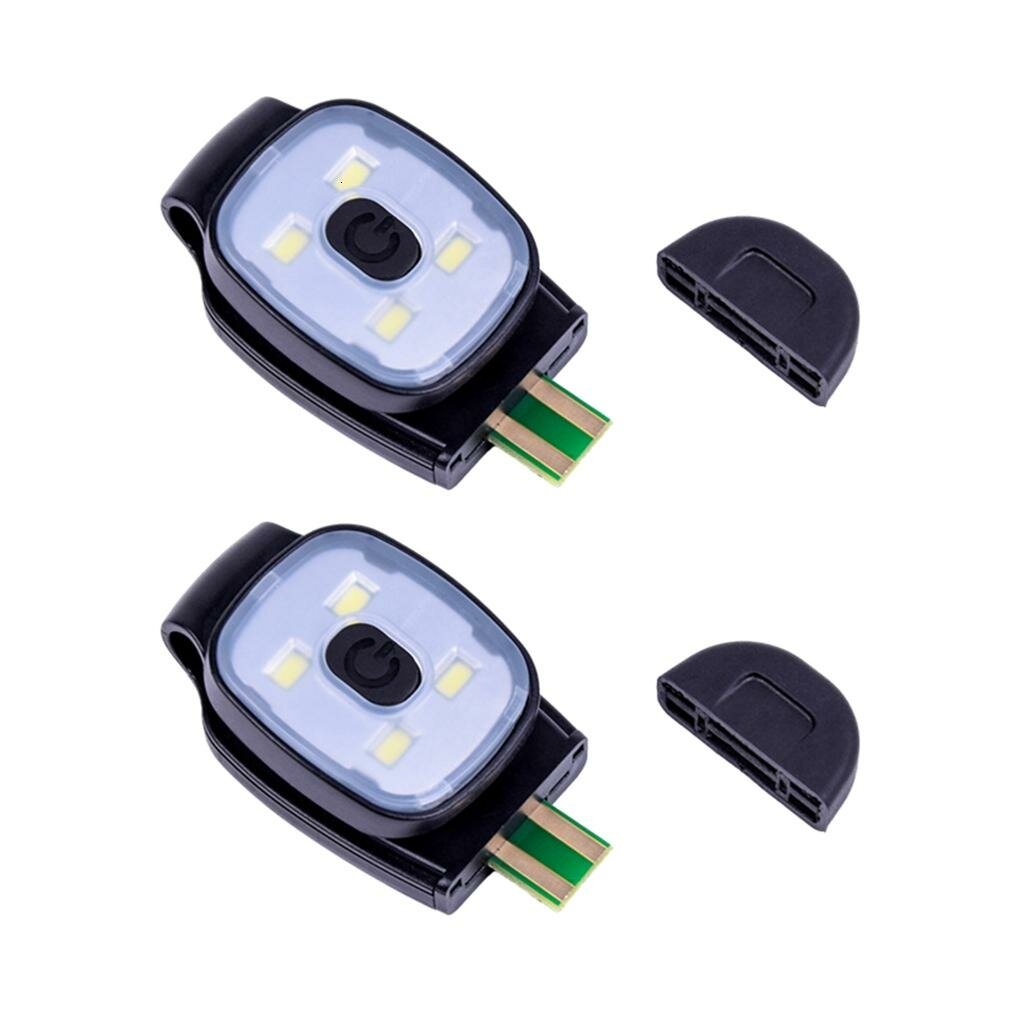 Светодиодные фонари на грудь для бега, 2 шт.