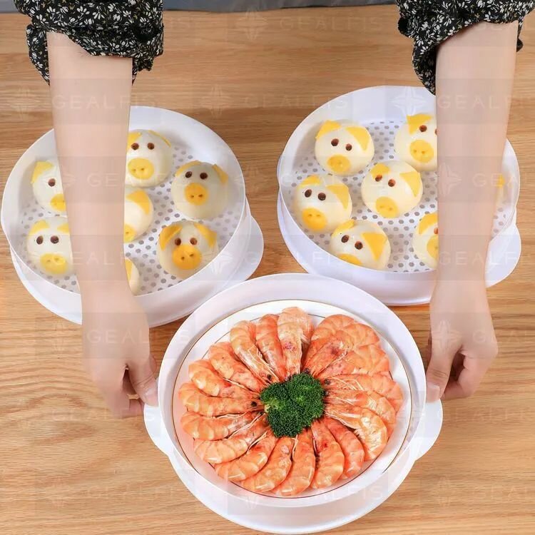 Пароварка, ABS пластик, 1 яруса.