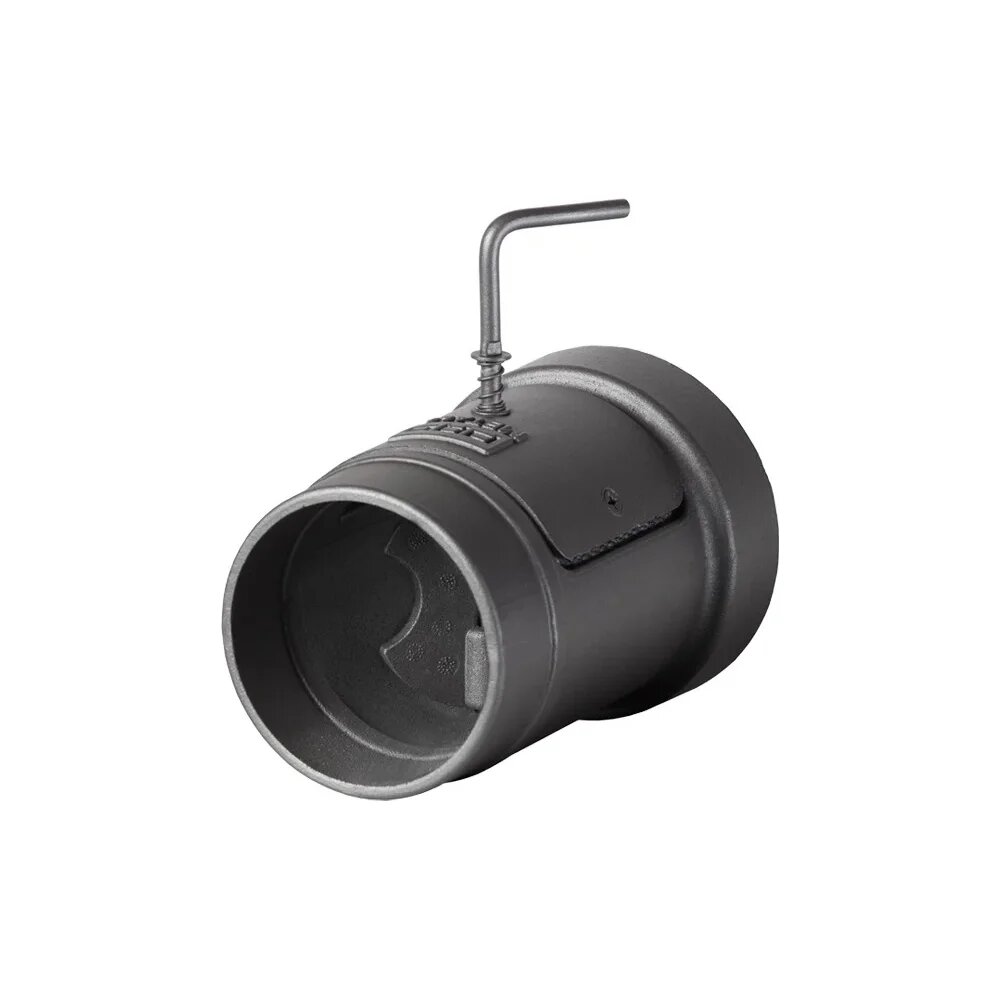 Стартовый дымоход PROMETALL 115-136 с ревизией и шибером p0078