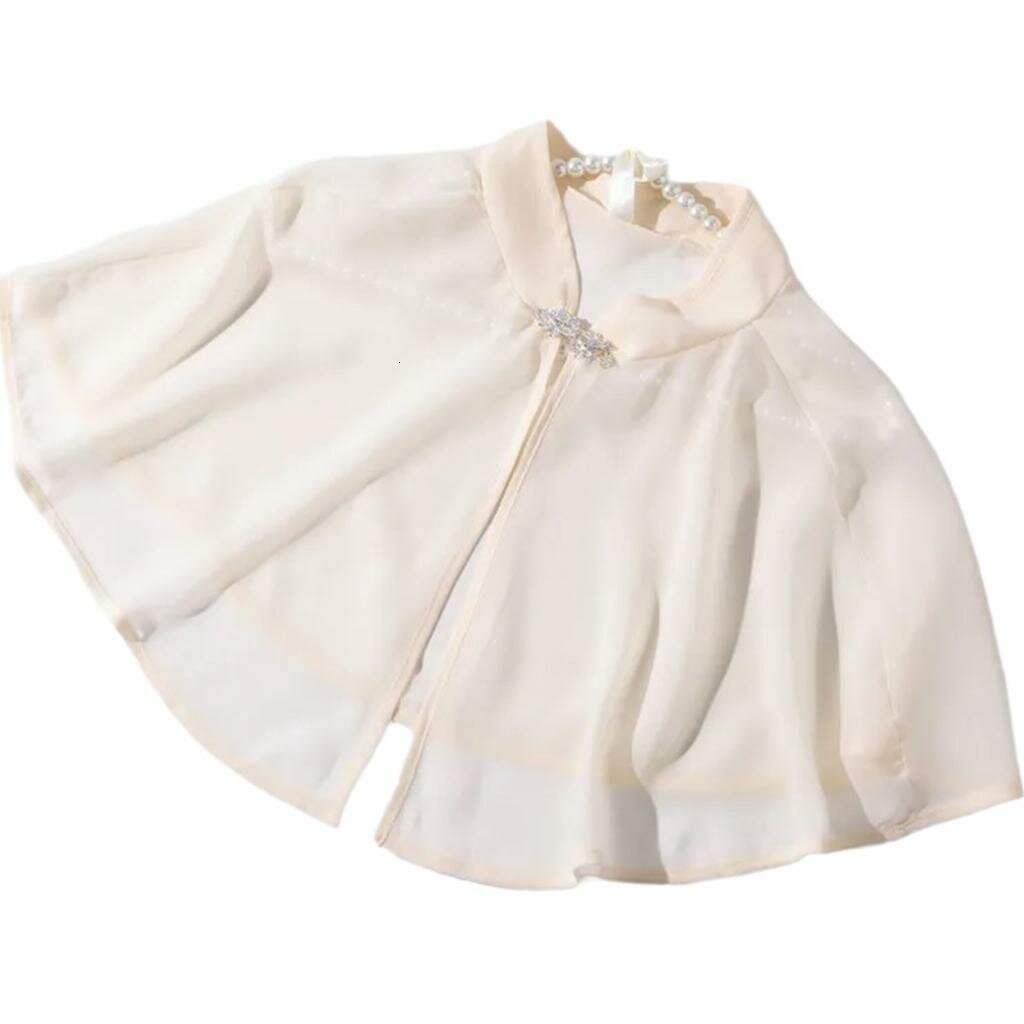 Винтажный плащ для весеннего коктейльного платья, Шампанское