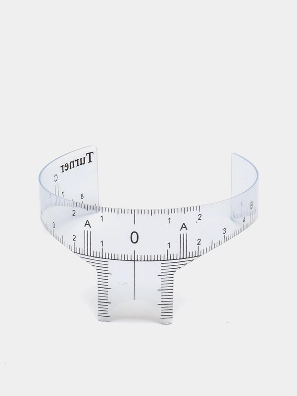 Линейка бровиста, разметочная