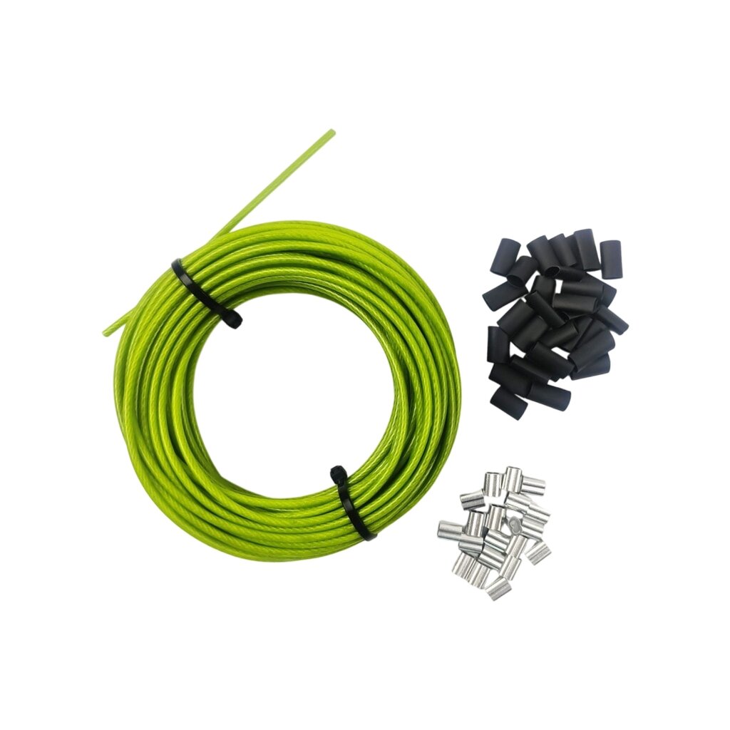 Нескользящий лакированный многониточный стальной шнур для подводной охоты с прочностью на разрыв 150 кг